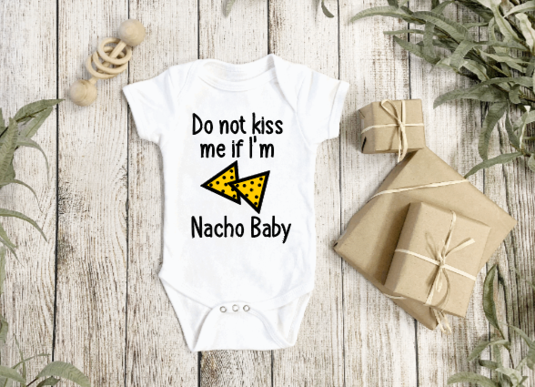 Nacho Baby Onesie – Sweet Puffs Customs